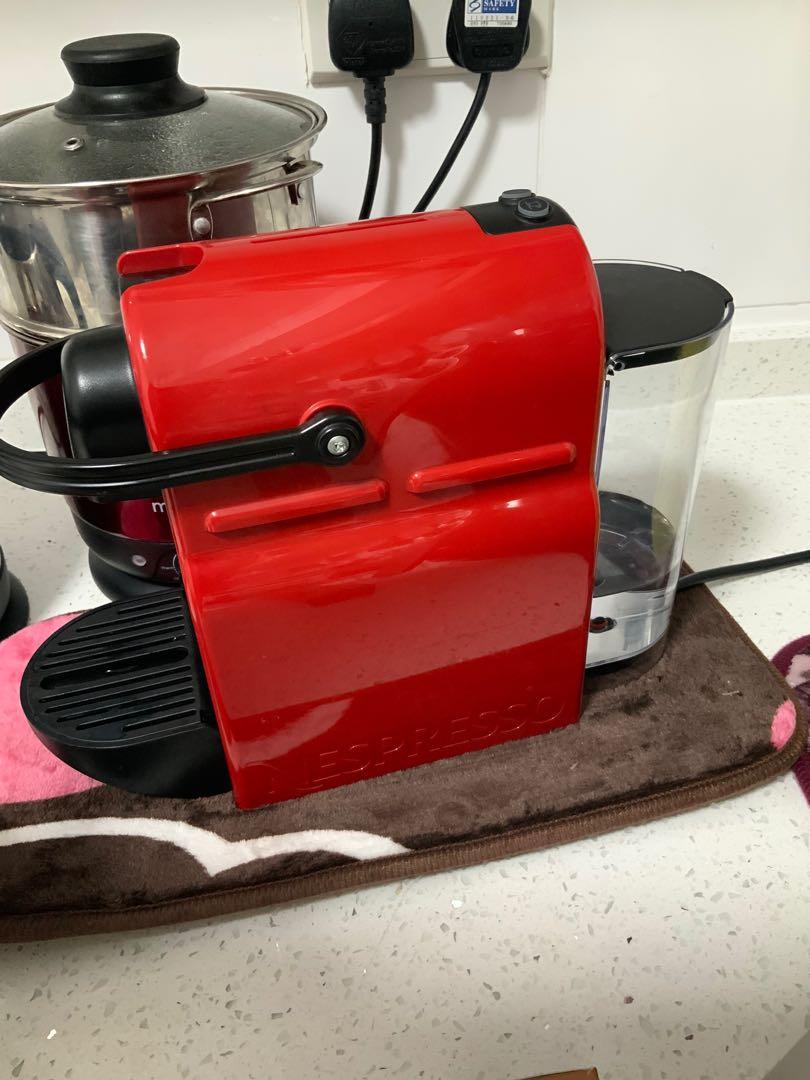 Nespresso inissa mini coffee machine, Furniture & Home Living ...