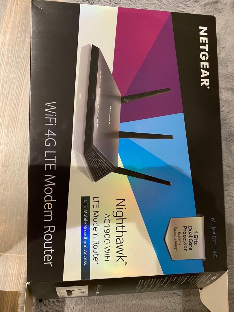 村屋救星- 可插sim card wifi router - Nighthawk AC1900 Wifi LTE Modem Router ...