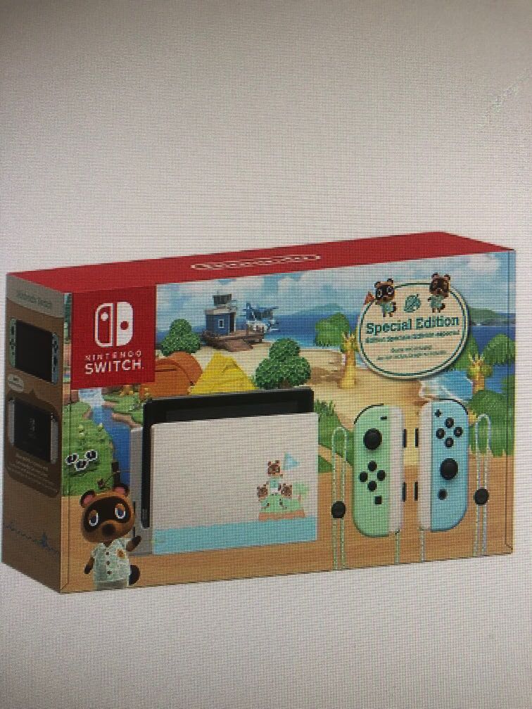 Nintendo switch console / Animal crossing New horizons Edition, Video ...