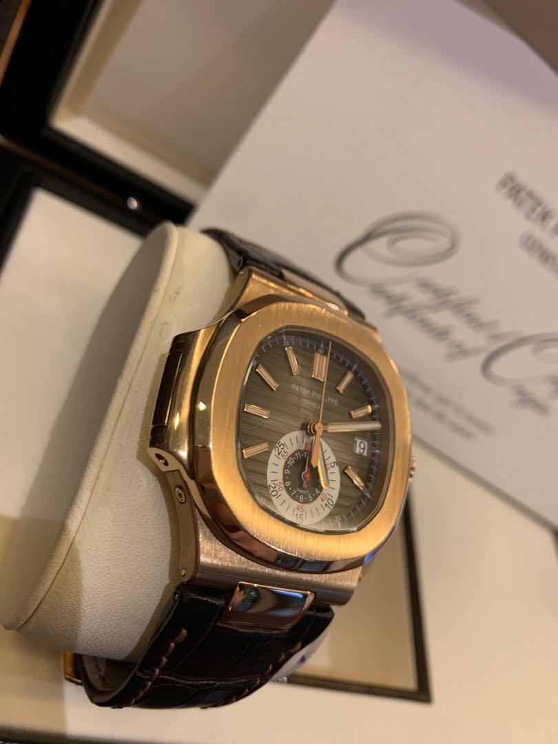 Patek Philippe Nautilus 5980 R-001, Men's Fashion, Watches ...