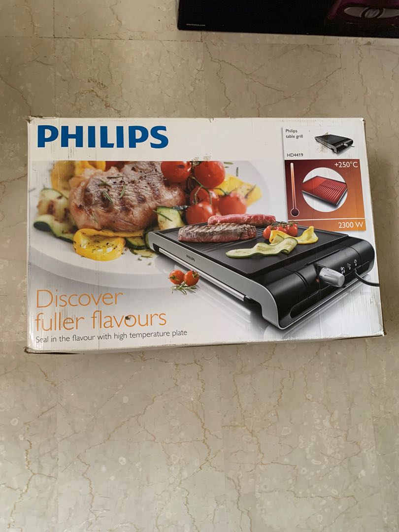 Philips Portable Electric Griller, TV & Home Appliances, Kitchen ...