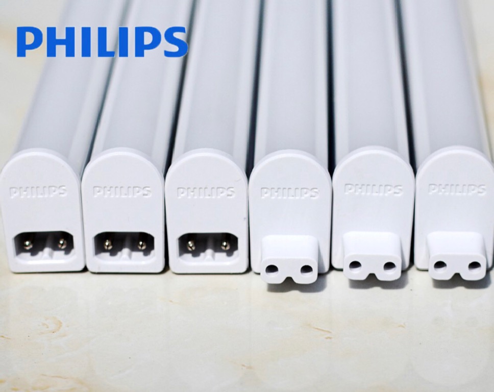 Philips T5 LED Light Tubes ( 3 x 1.2m) White 65k, Furniture & Home ...