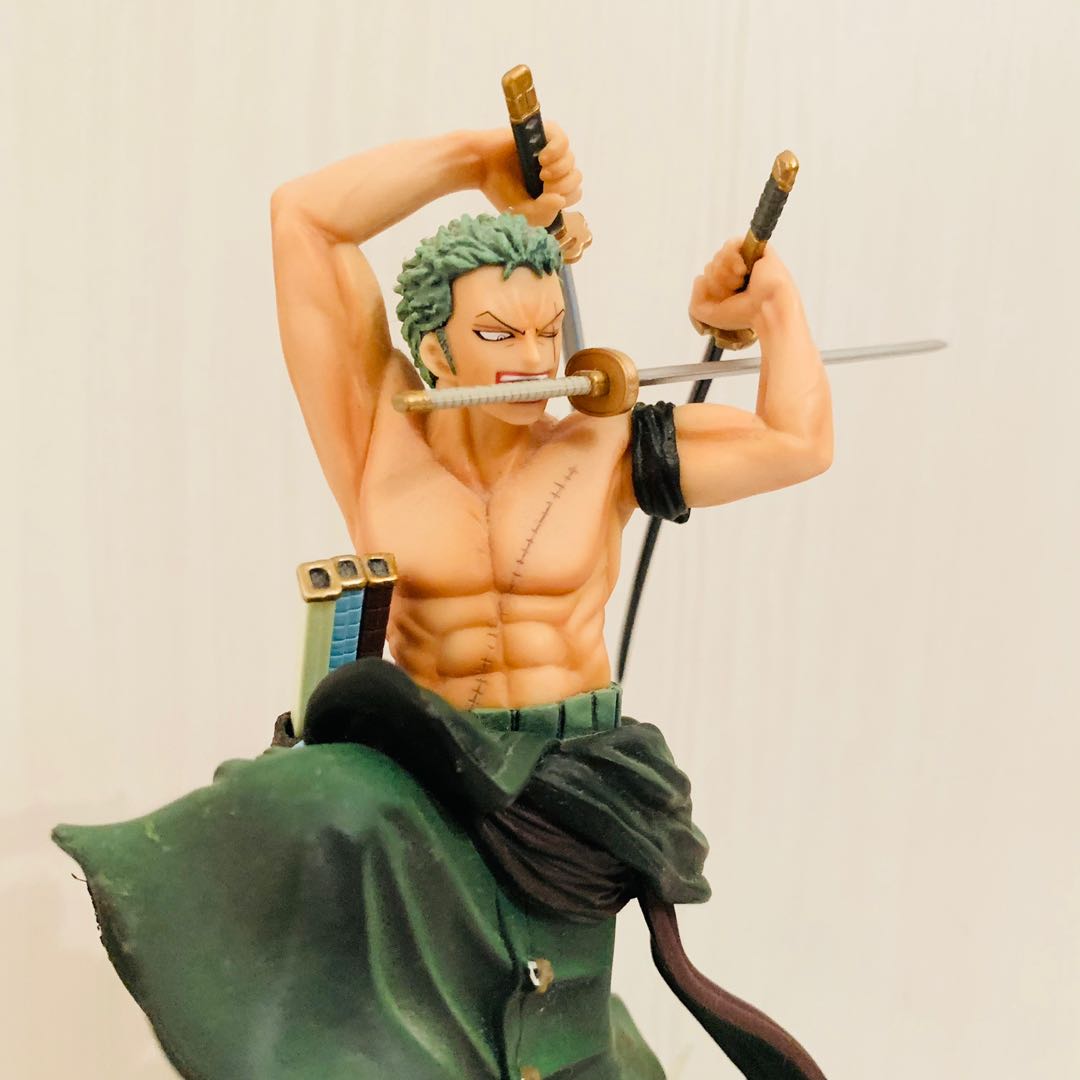 Roronoa Zoro Figurine, Hobbies & Toys, Toys & Games on Carousell