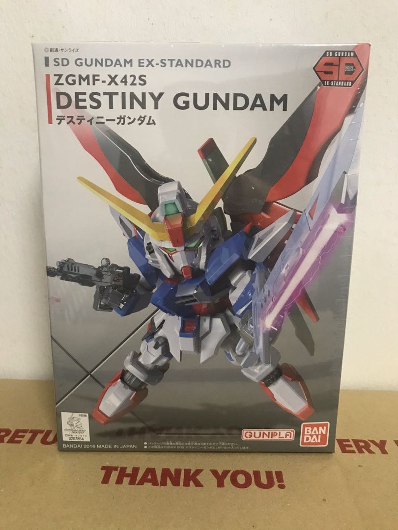 SD Destiny Gundam, Hobbies & Toys, Toys & Games on Carousell