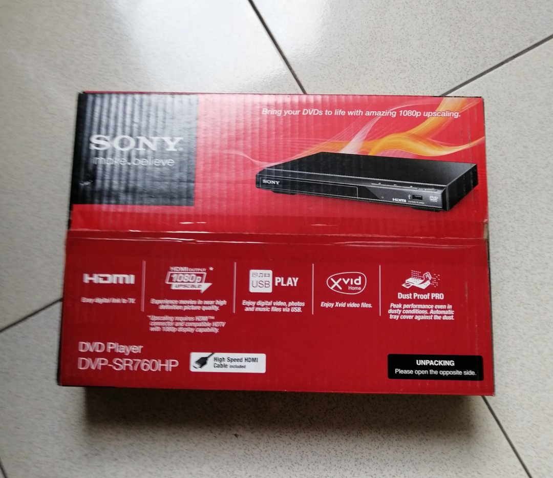 Sony DVD Player, TV & Home Appliances, TV & Entertainment, Blu-Ray ...