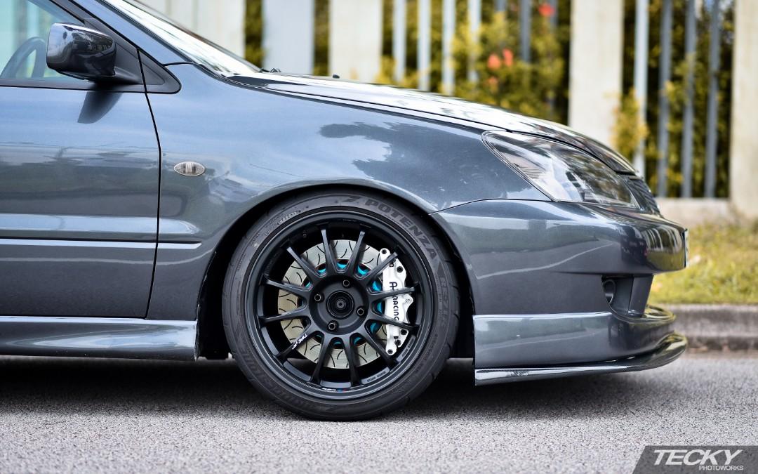 SSR Type-F 17 inch 4x114.3, Car Accessories, Tyres & Rims on Carousell