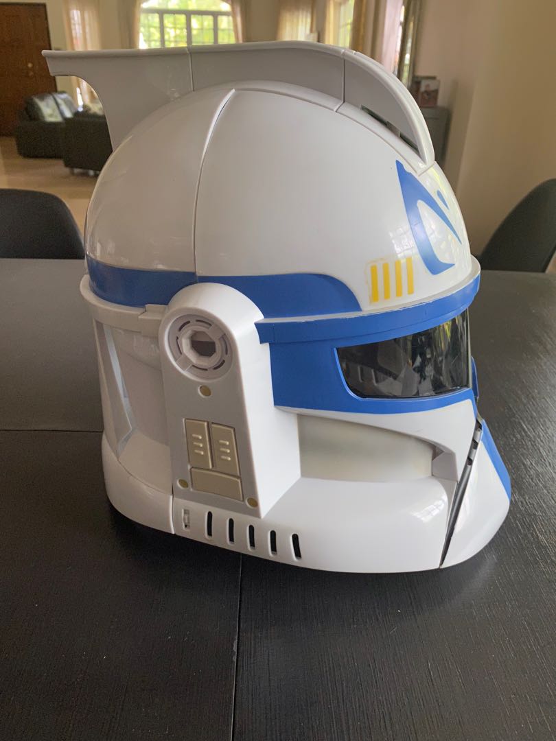 Star Wars Captain Rex Stormtrooper command helmet, Hobbies & Toys, Toys ...