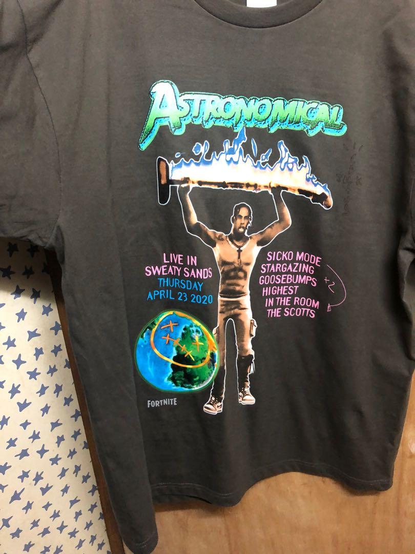 Travis Scott x FORTNITE Back Bling, Men's Fashion, Tops & Sets, Formal ...