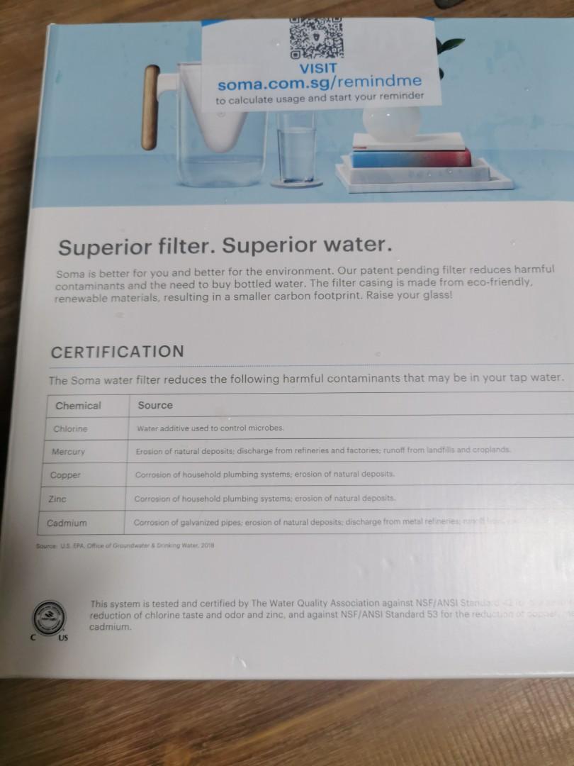 Water filter Jar, TV & Home Appliances, Kitchen Appliances, Water ...