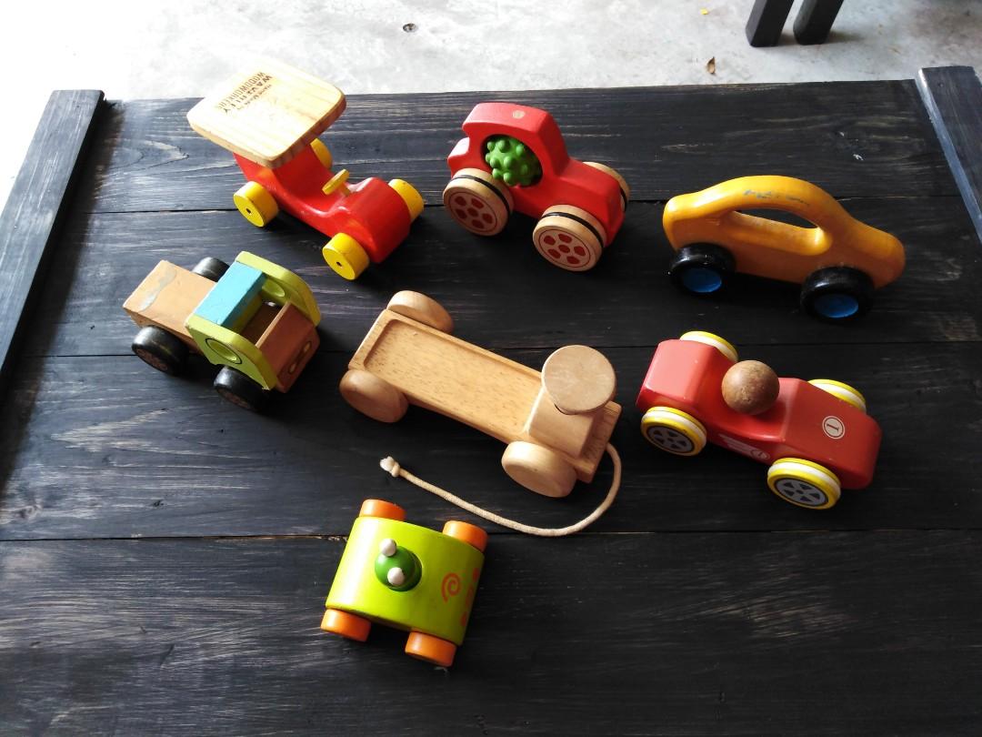 Wooden Vehicles, Hobbies & Toys, Toys & Games on Carousell