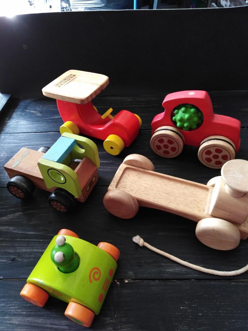 Wooden Vehicles, Hobbies & Toys, Toys & Games on Carousell