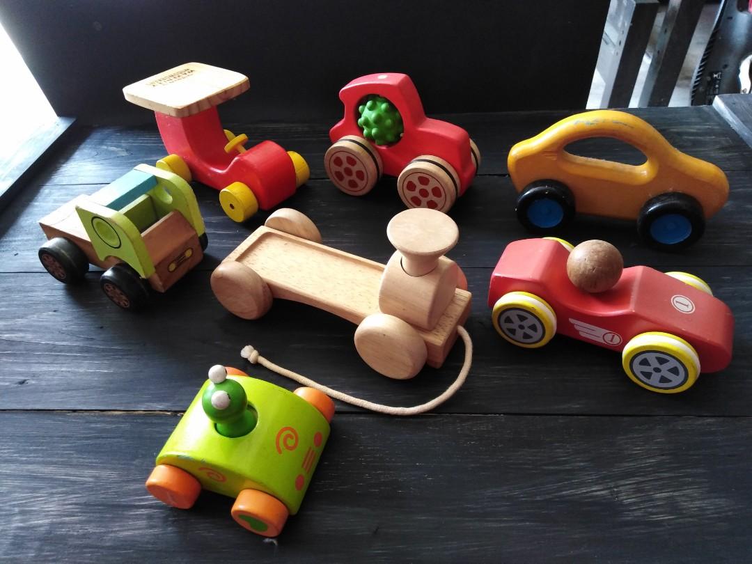 Wooden Vehicles, Hobbies & Toys, Toys & Games on Carousell