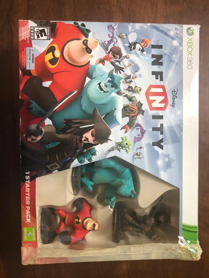 Xbox 360 Disney Infinity Starter Pack Complete Set, Video Gaming, Video ...