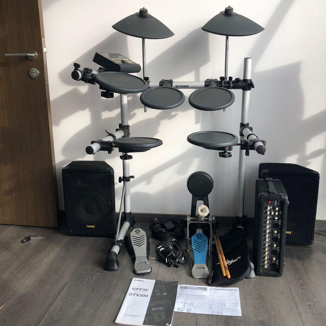 Yamaha DTX500 DTXPLORER Drum Set, Hobbies & Toys, Music & Media ...