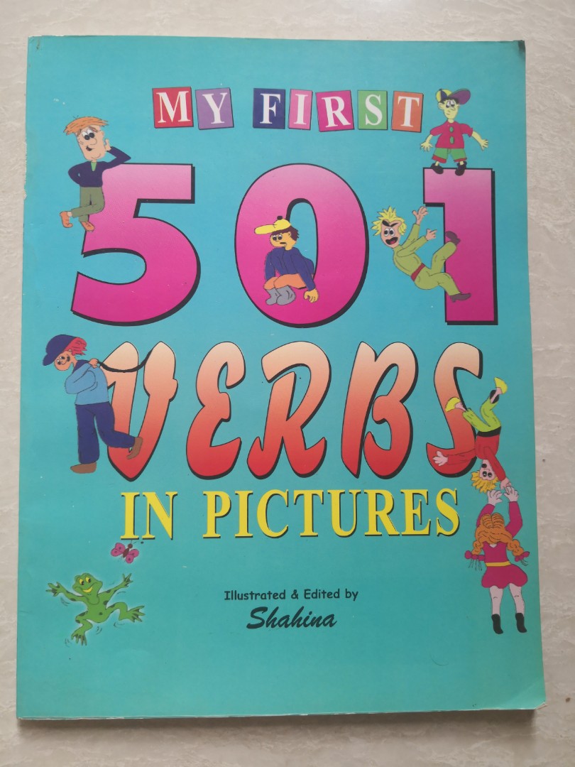 501 English verbs, Hobbies & Toys, Books & Magazines, Assessment Books ...