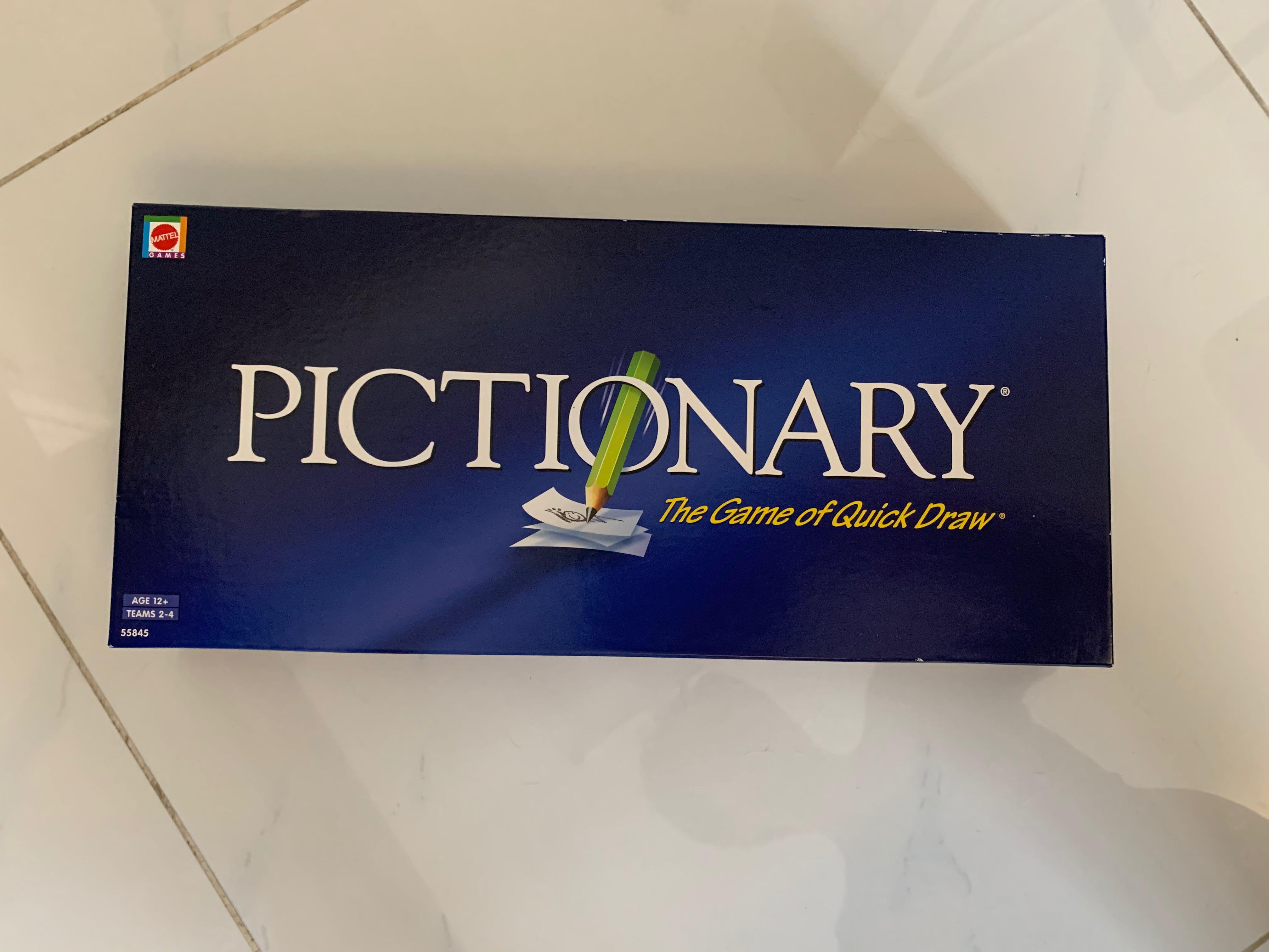 80% new Pictionary, Hobbies & Toys, Toys & Games on Carousell