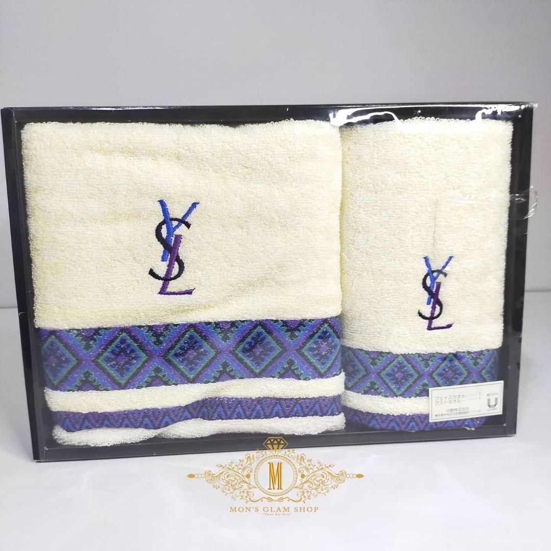 Yves Saint Laurent Towel Sets , Luxury, Accessories on Carousell