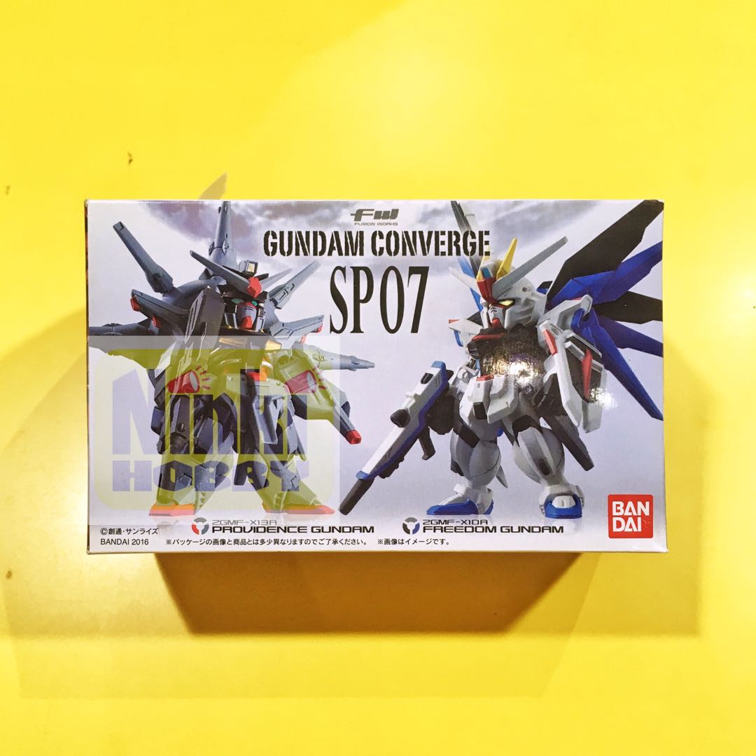 Bandai FW Gundam Converge SP07 SP 07 Seed Freedom 自由 & Providence 天意 高達 全新日版, 興趣及遊戲, 玩具 & 遊戲類 ...