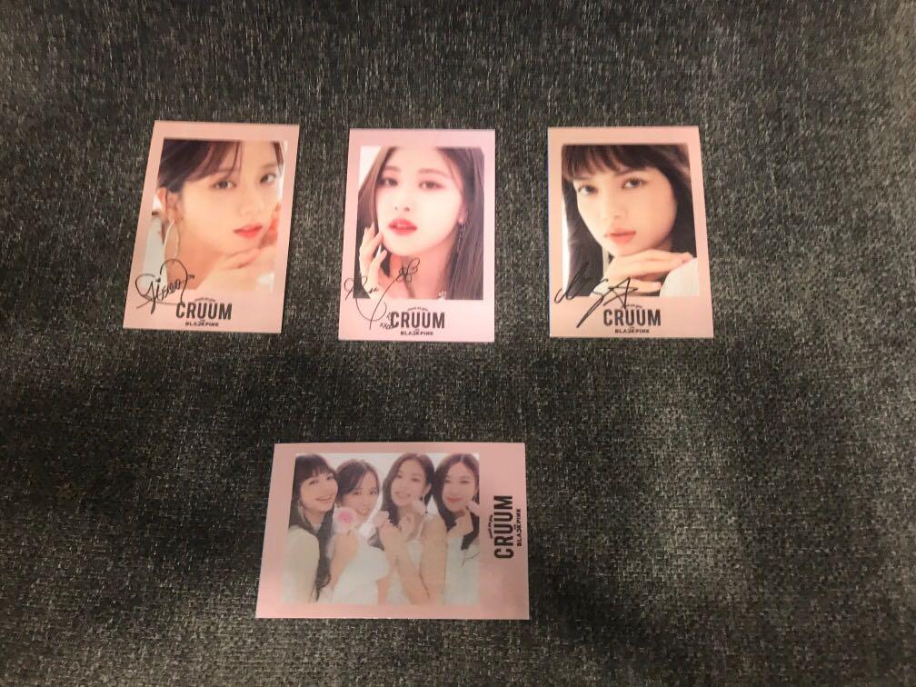 Blackpink cruum card, Hobbies & Toys, Memorabilia & Collectibles, K-Wave on Carousell