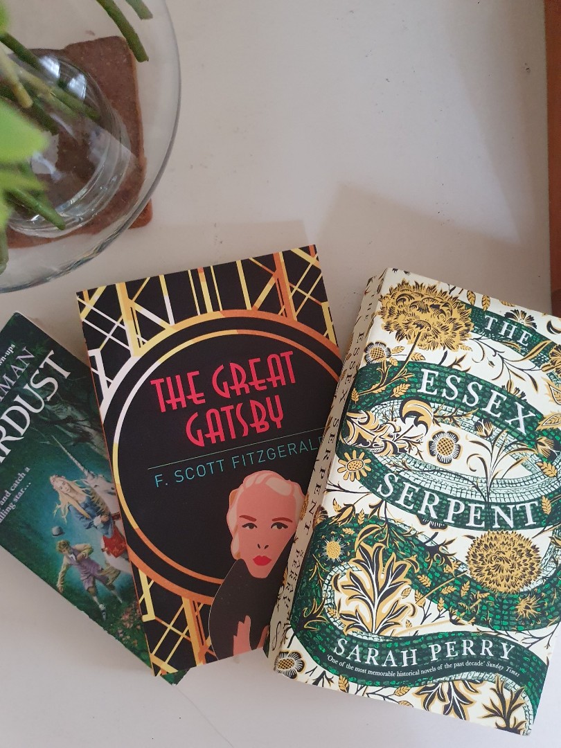 Book Bundle- The Great Gatsby, The Essex Serpent, Stardust, Hobbies ...