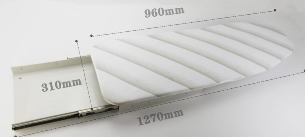 Brand new Foldable Ironing Board - wardrobe cabinet inside the ironing ...