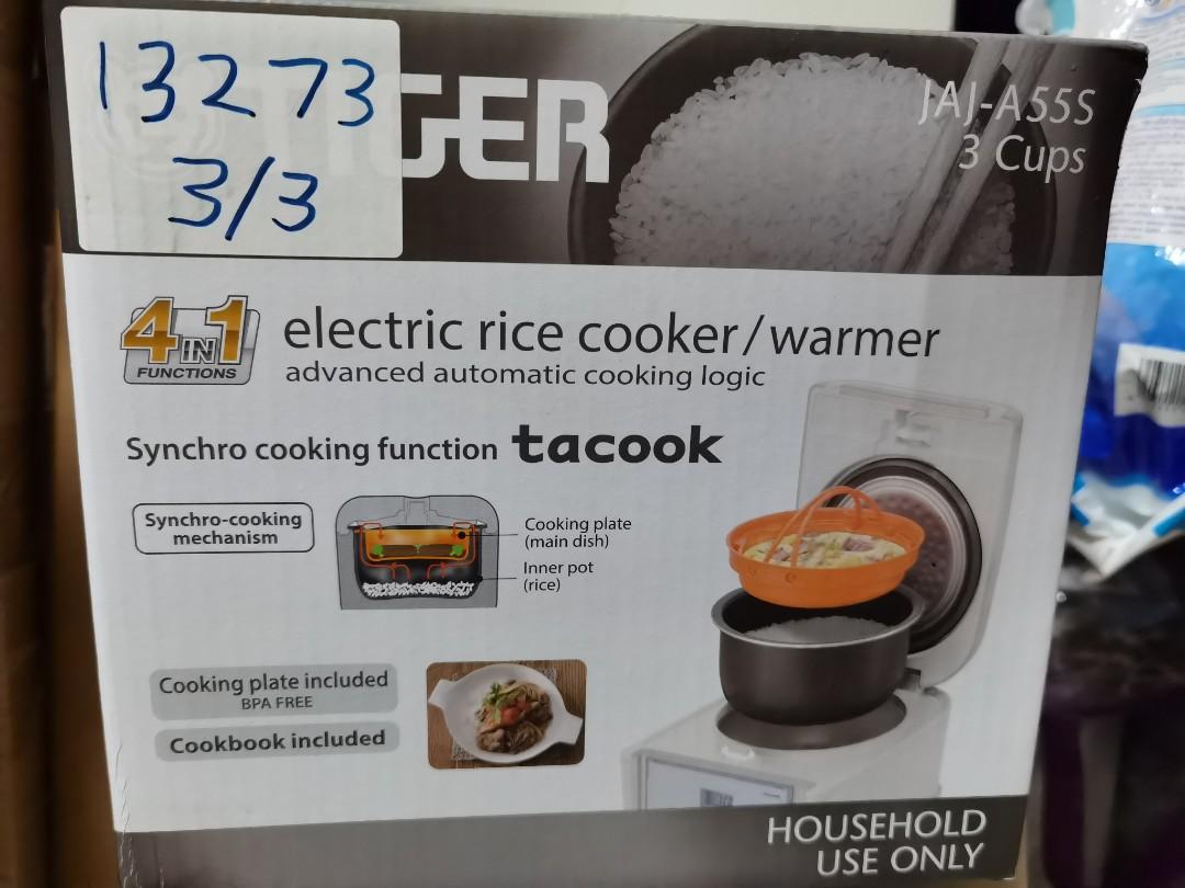 Brand new Tiger JAJ-A55S WSZ 0.54LT Tacook Rice Cooker, TV & Home ...