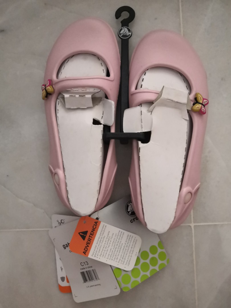 Crocs Gabby Girls Cotton Candy C13, Babies & Kids, Babies & Kids ...