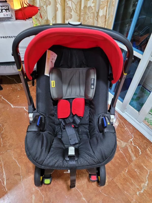 Doona Red Stroller, Babies & Kids, Going Out, Strollers on Carousell