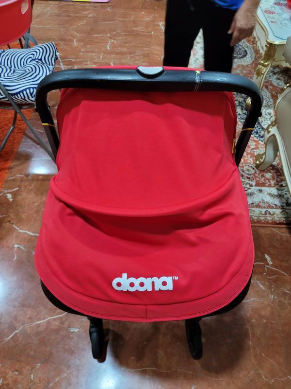 Doona Red Stroller, Babies & Kids, Going Out, Strollers on Carousell