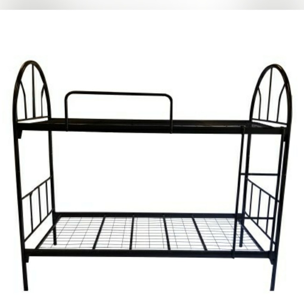 Double Deck Metal Bed Frame with plywood, Furniture & Home Living ...