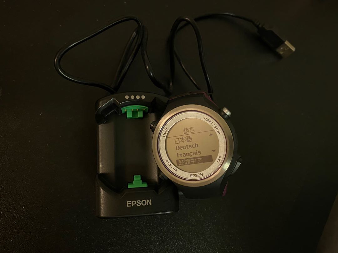 Epson SF-810 GPS watch with HR, Mobile Phones & Gadgets, Wearables ...