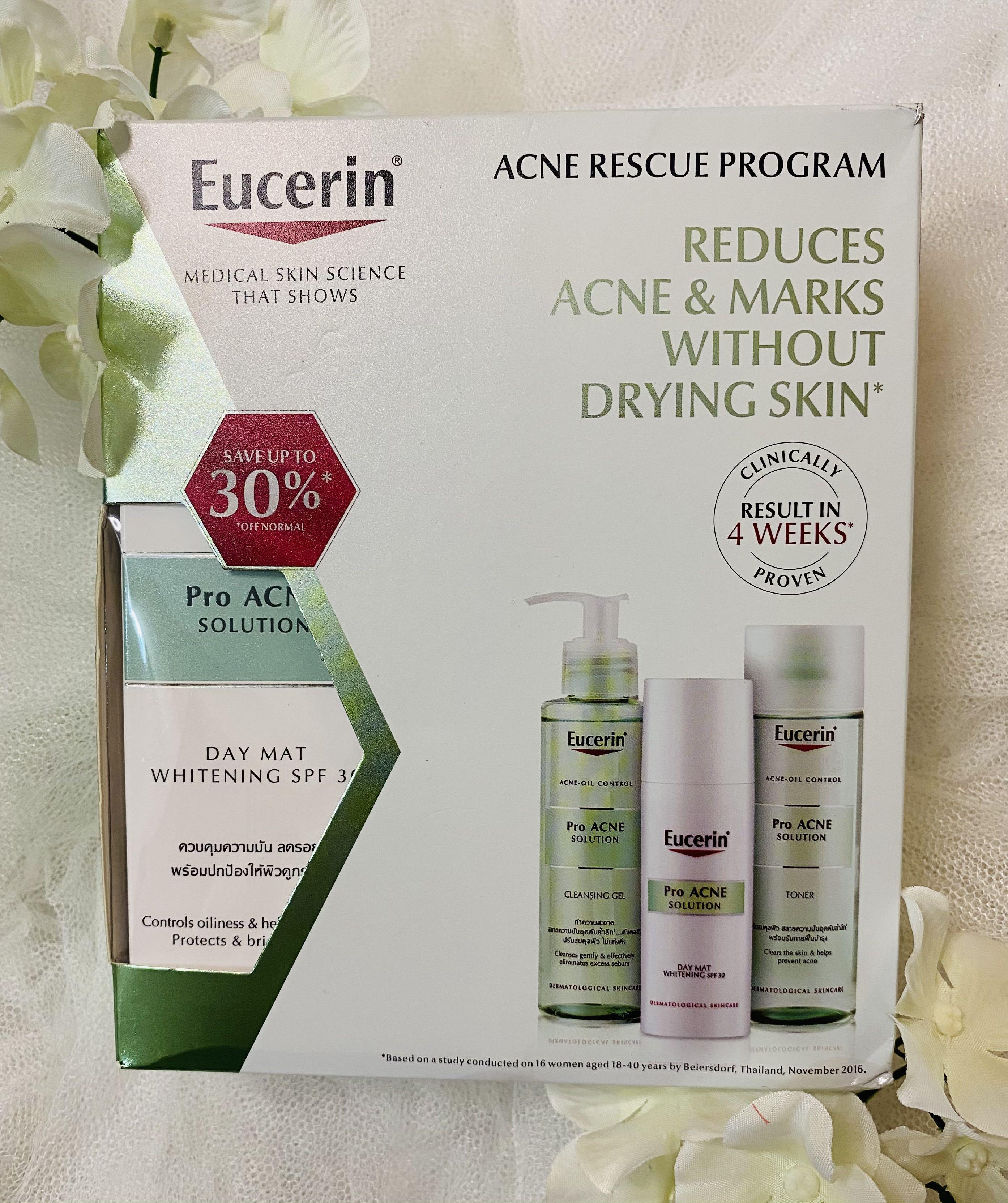 Eucerin Pro Acne Solution Set (Type A), Beauty & Personal Care, Face ...