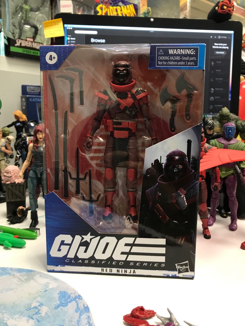 GI Joe Classified Red Ninja, Hobbies & Toys, Toys & Games on Carousell
