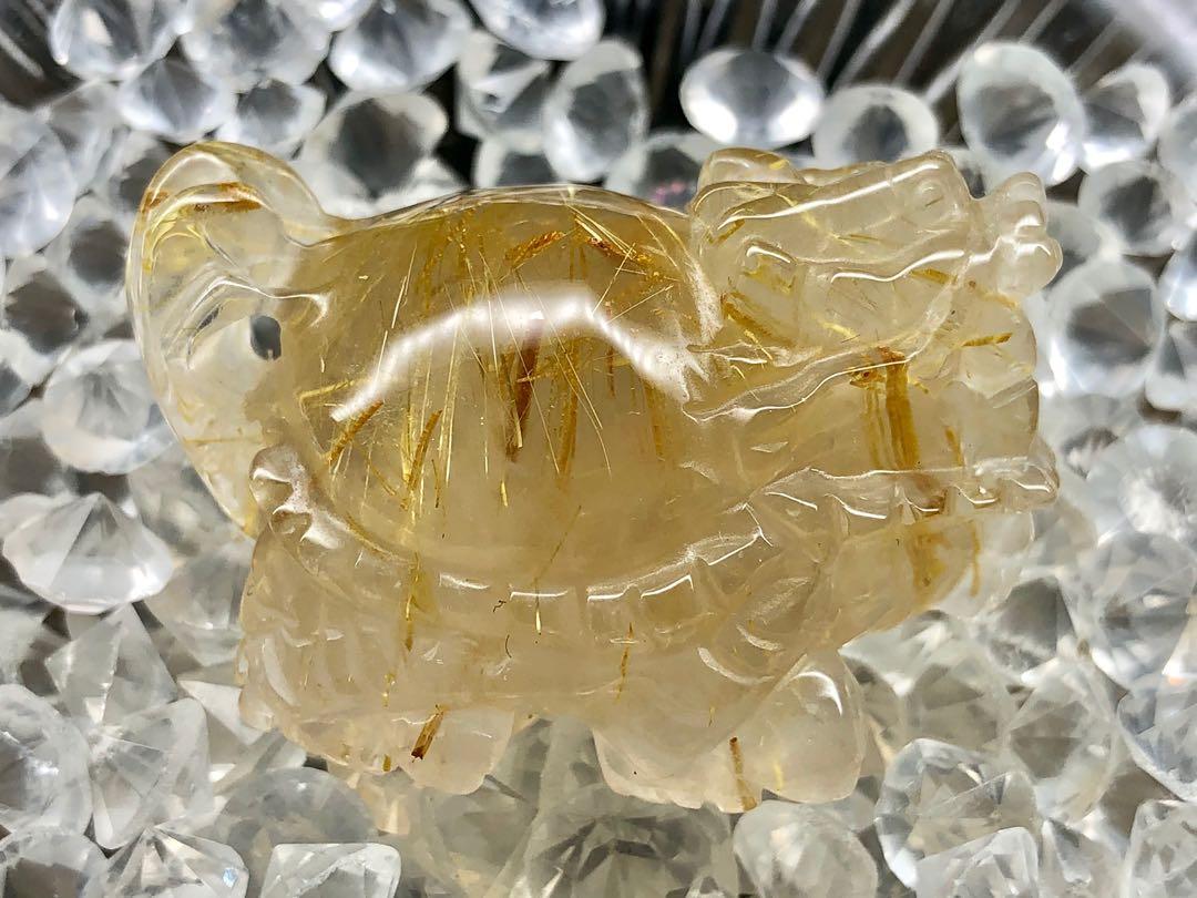 Golden rutiled long gui -m2, Everything Else on Carousell