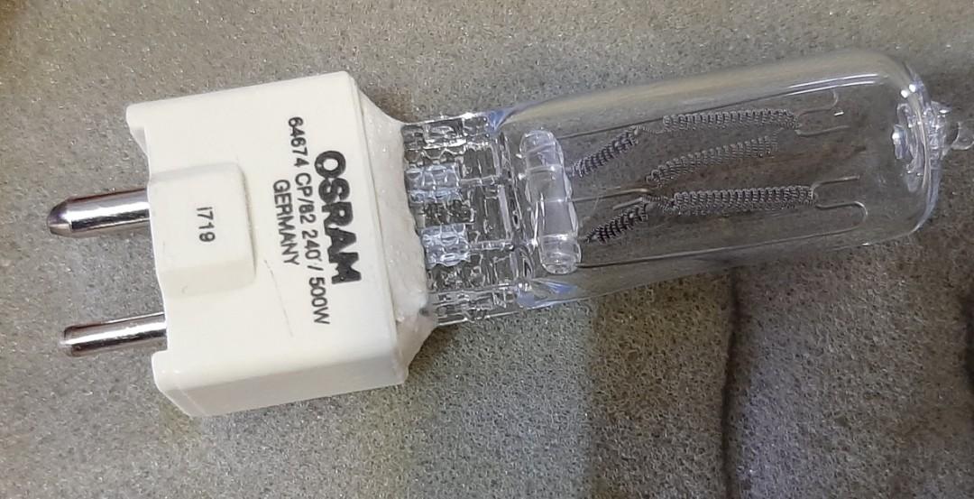 Halogen bulb 500w Osram $2, Photography, Photography Accessories ...