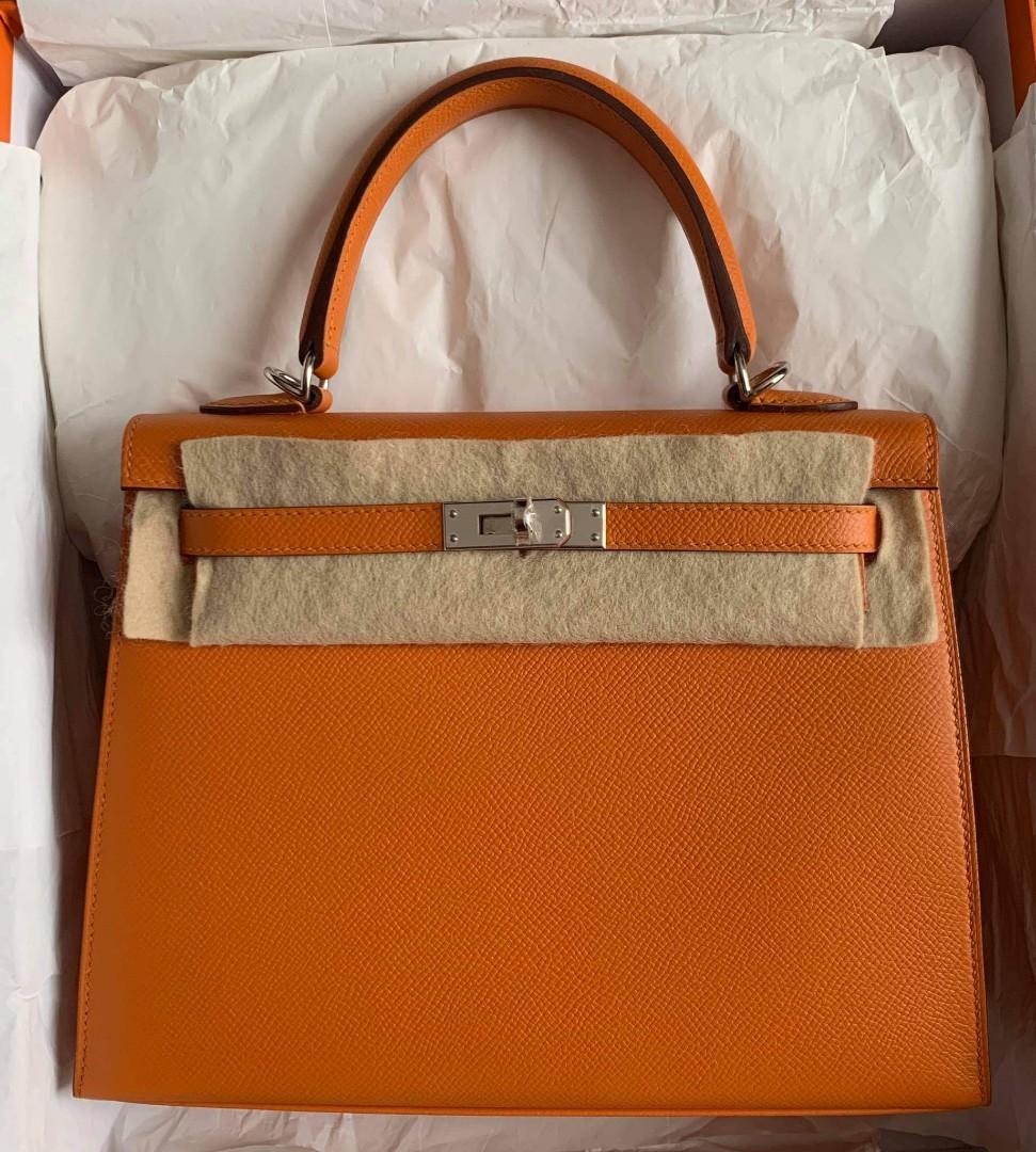Hermes Kelly 25, Luxury, Bags & Wallets on Carousell