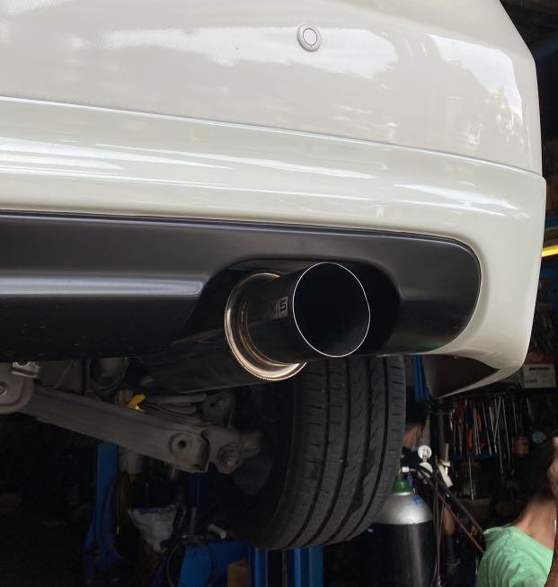 HKS Honda Civic FD Muffler, Car Accessories, Accessories on Carousell