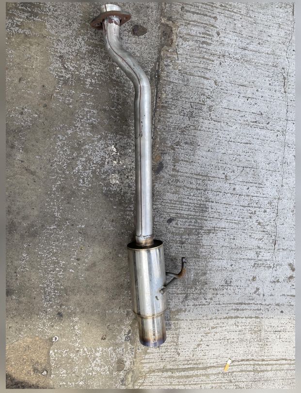 HKS Honda Civic FD Muffler, Car Accessories, Accessories on Carousell