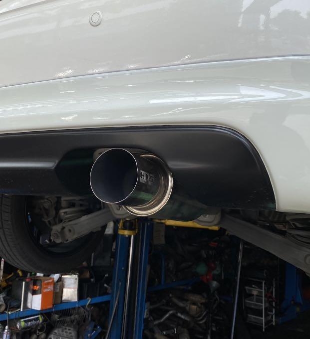 HKS Honda Civic FD Muffler, Car Accessories, Accessories on Carousell