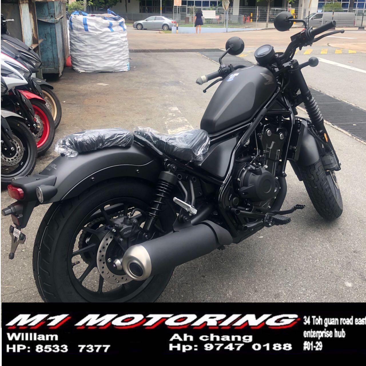 Honda Rebel 500cc, Motorcycles, Motorcycles for Sale, Class 2 on Carousell