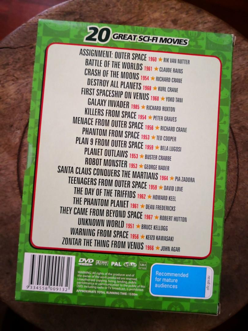 Invaders From Space: 20 Great Sci-fi Movies, Hobbies & Toys, Music ...