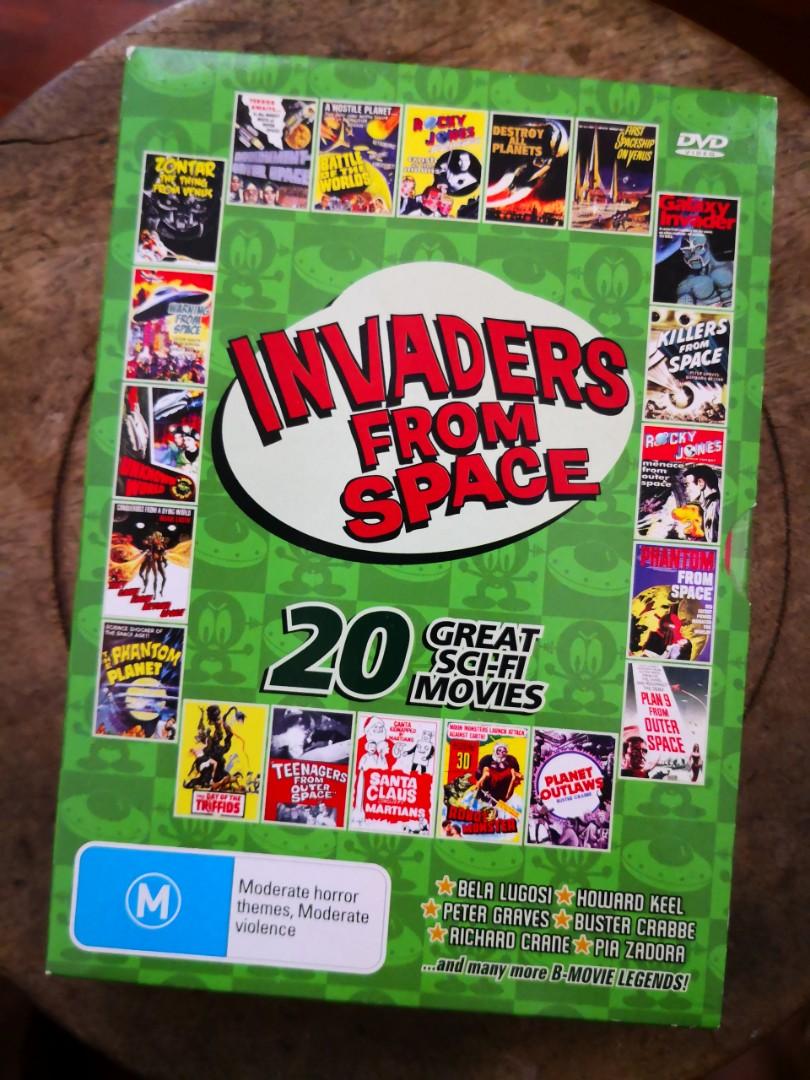 Invaders From Space: 20 Great Sci-fi Movies, Hobbies & Toys, Music ...