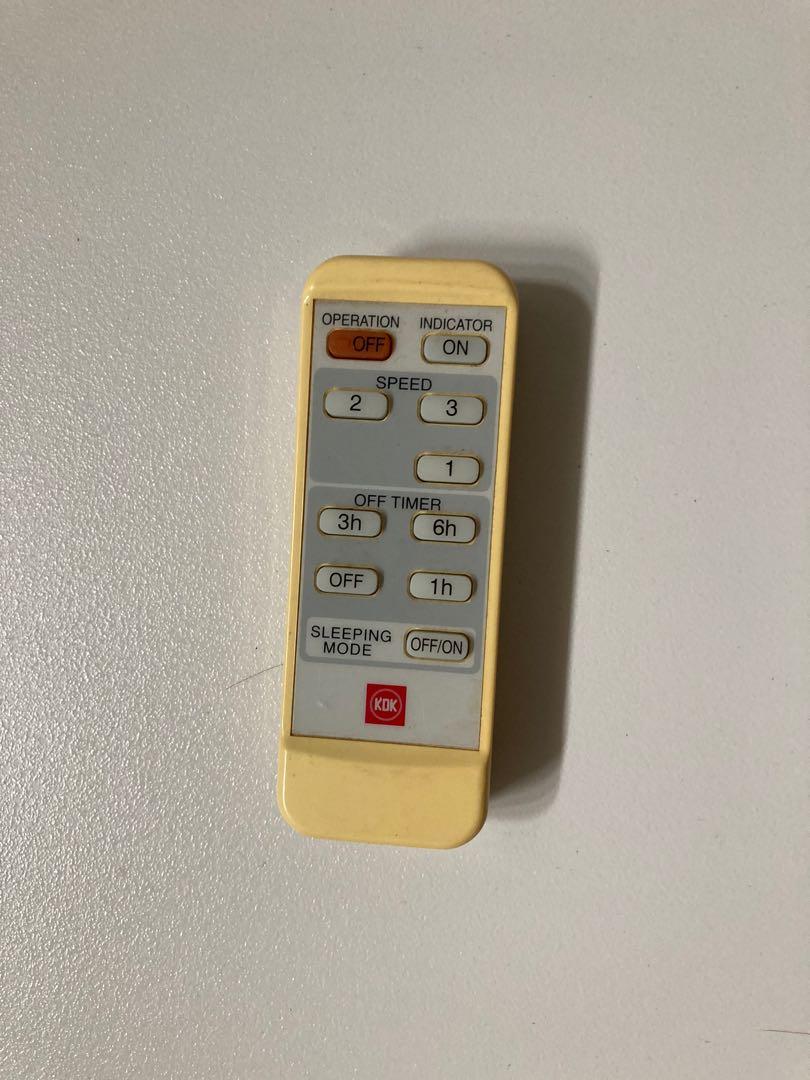 KDK ceiling fan controller, Furniture & Home Living, Lighting & Fans ...