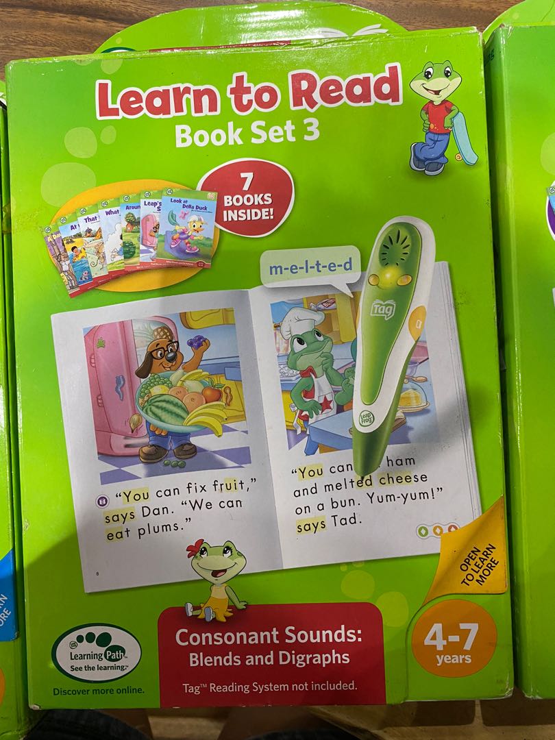 Leapfrog: learn to read book set 3, Hobbies & Toys, Books & Magazines ...