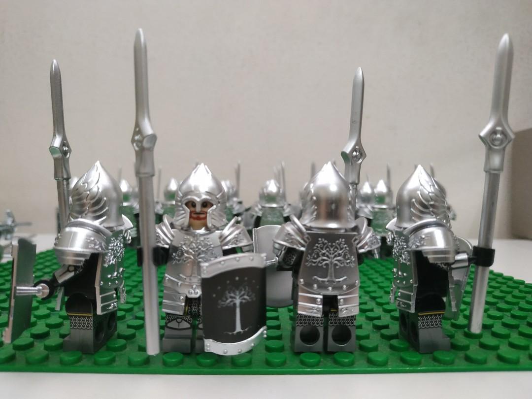 LEGO Compatible KORUIT LOTR Gondor Spearman Minifigure, Hobbies & Toys ...