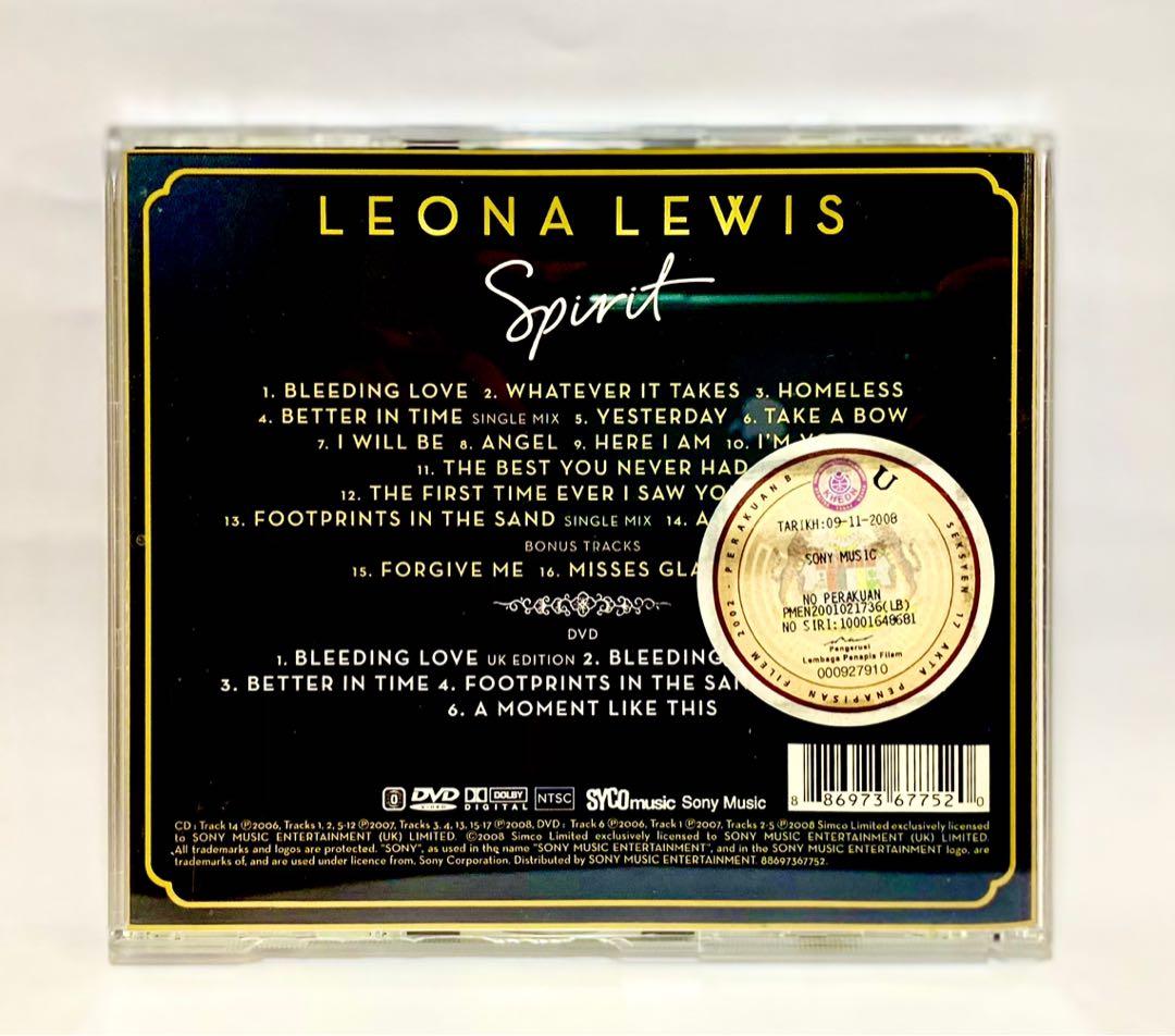 Leona Lewis - Spirit [CD+DVD] Deluxe Edition, Hobbies & Toys, Music ...