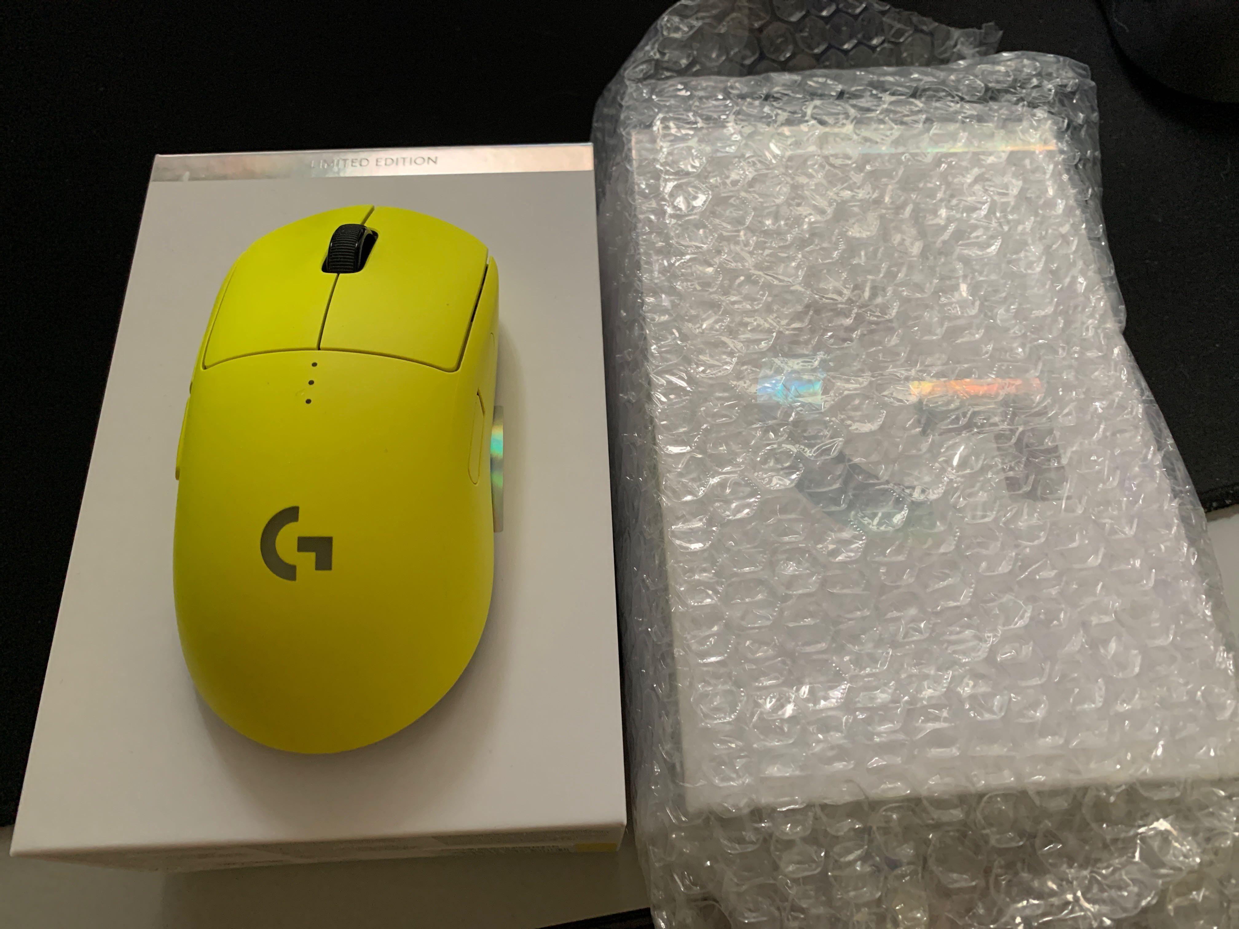 Logitech G Pro wireless Gaming 電競無線滑鼠 (Cyberpunk 2077特別版）, 電腦＆科技, 電腦周邊及 ...