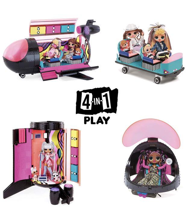 LOL Surprise Plane Playset Remix OMG 50 Surprises, Hobbies & Toys, Toys ...