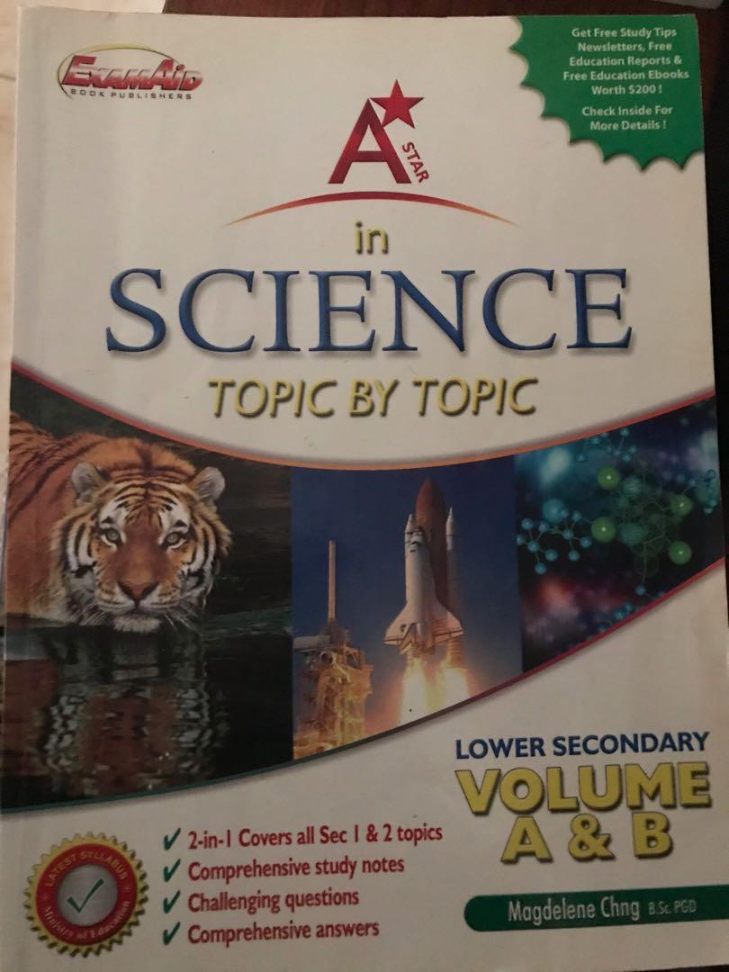 Lower secondary science topic by topic book, Hobbies & Toys, Books ...