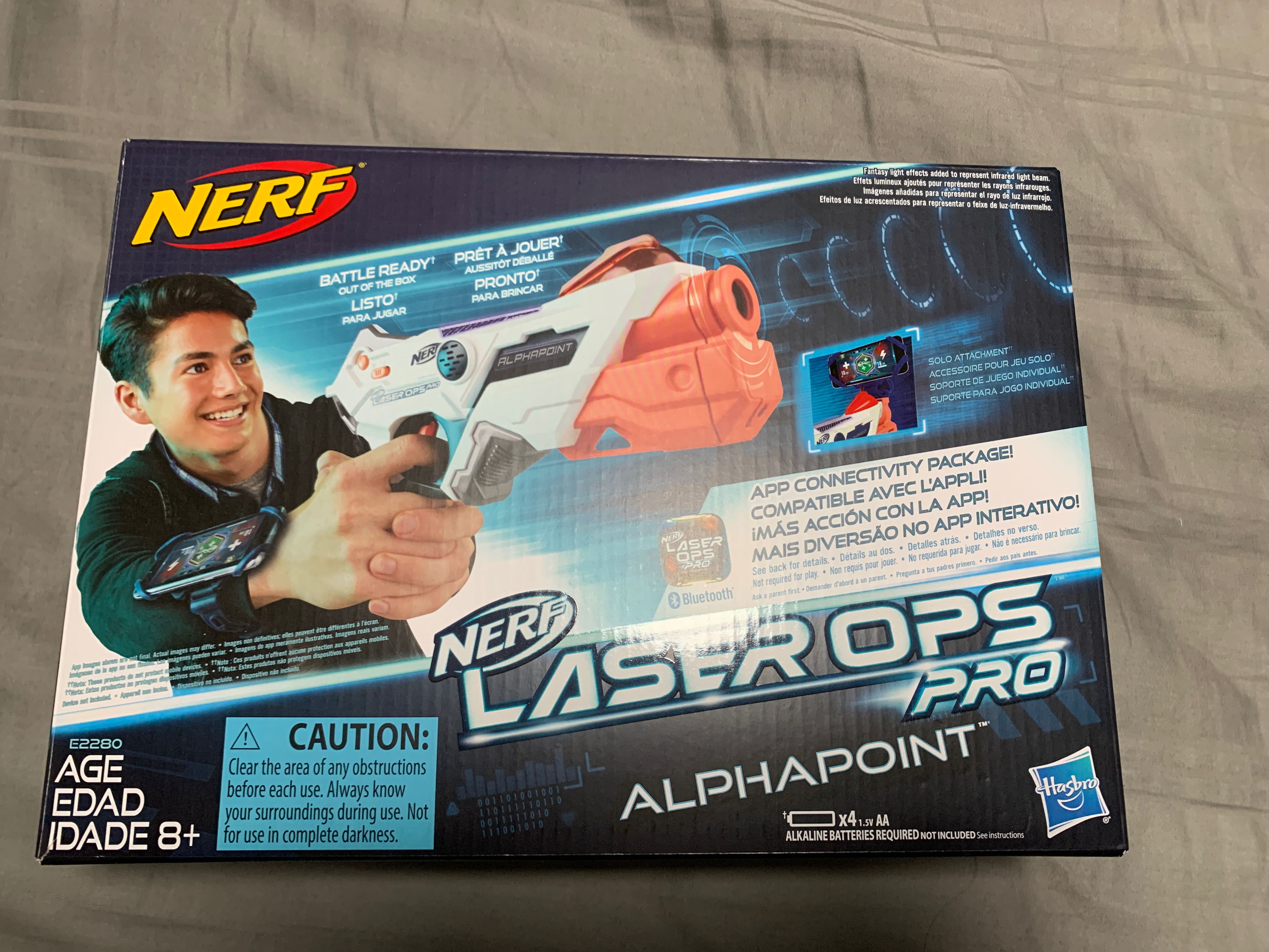 NERF Alphapoint Laser Ops, Hobbies & Toys, Toys & Games on Carousell